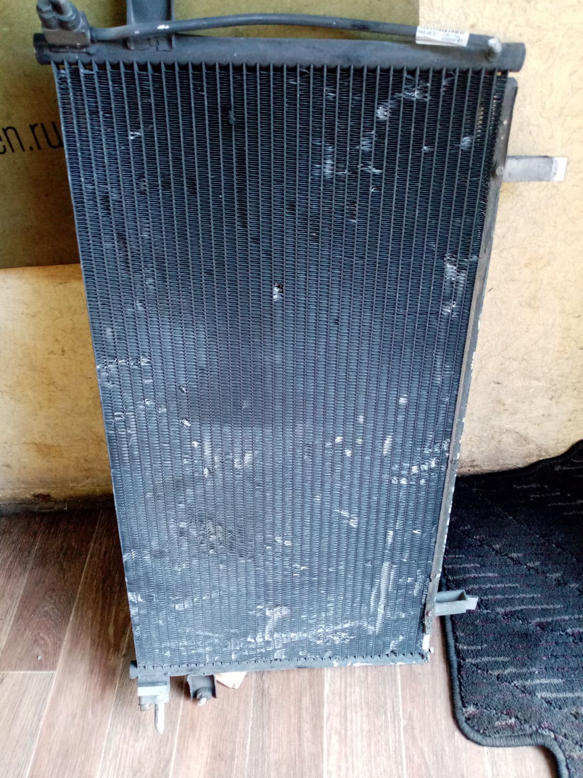 Радиатор кондиционера на Nissan Terrano Regulus JRR50 QD32ETI - Купить ...
